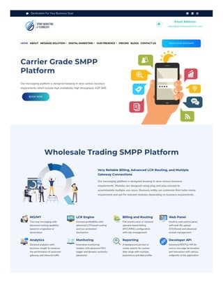 SMPP SMS In UAE | Best SMPP Connectivity | PDF