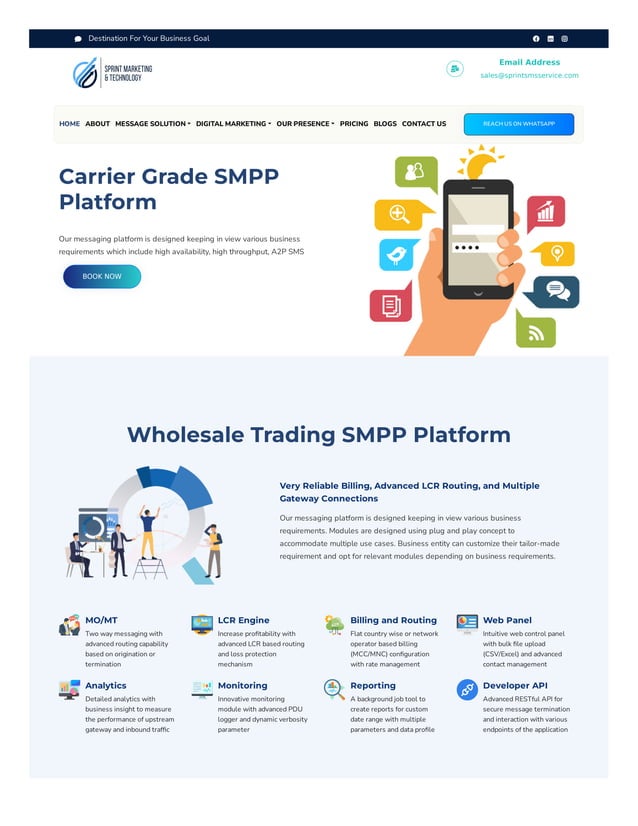 SMPP SMS In UAE | Best SMPP Connectivity | PDF