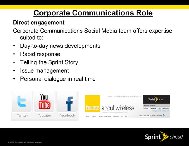 BDI 1/13/10 Social Integration Conference - Sprint Case Study | PPT