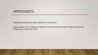 How to Make Sprites in Game Artwork Field.ppt