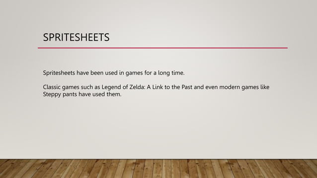 How to Make Sprites in Game Artwork Field.ppt