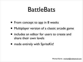 SpriteKit | PPT
