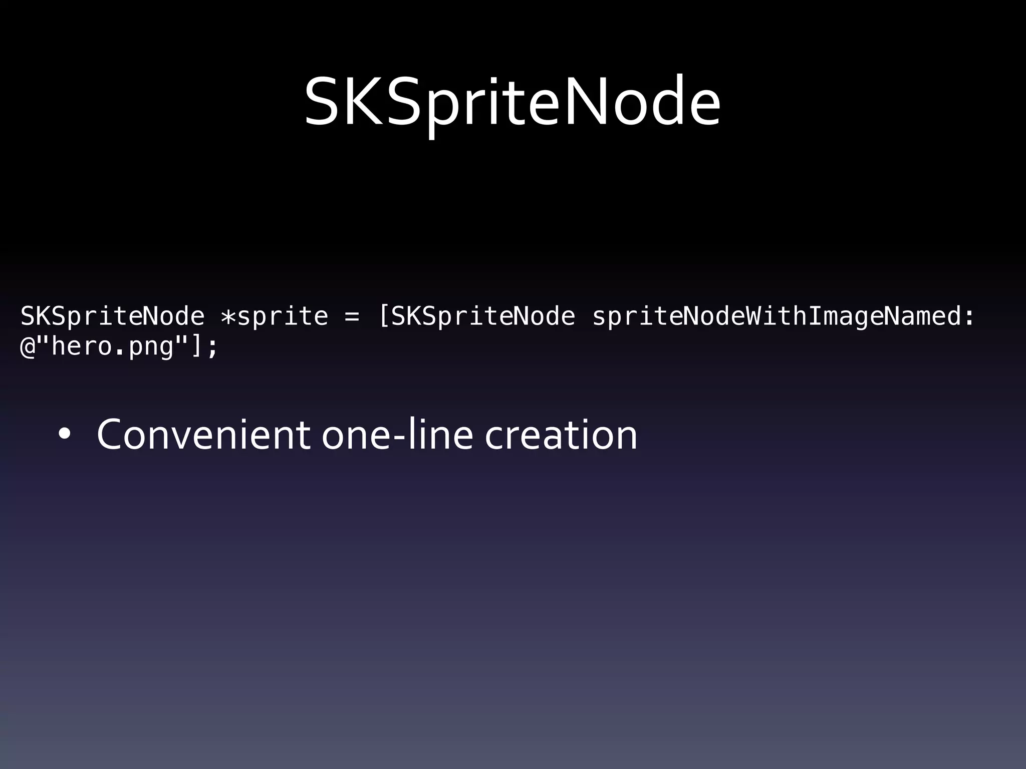 Introduction to Sprite Kit | PPT