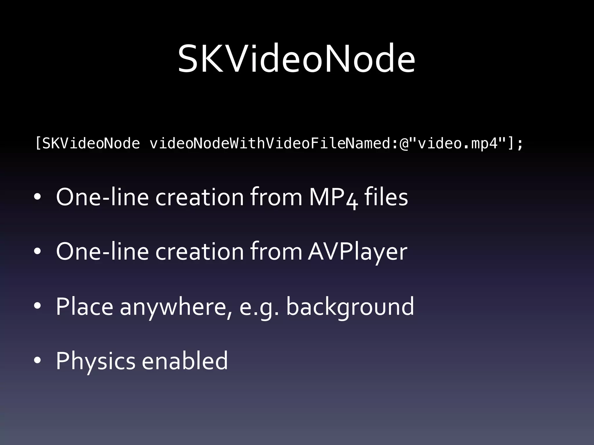 Introduction to Sprite Kit | PPT