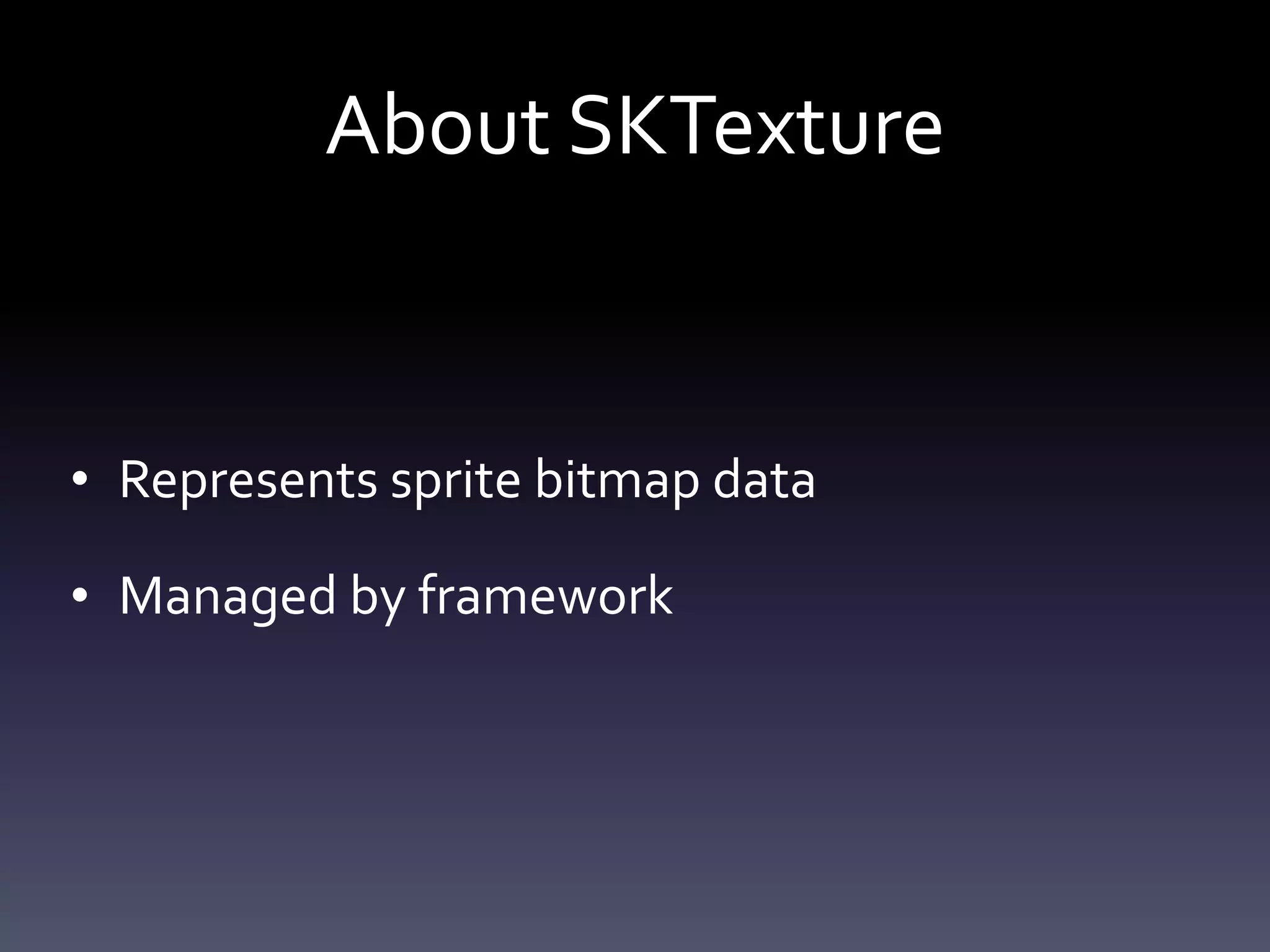 Introduction to Sprite Kit | PPT