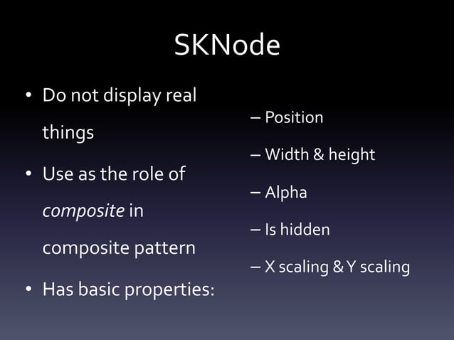 Introduction to Sprite Kit | PPT