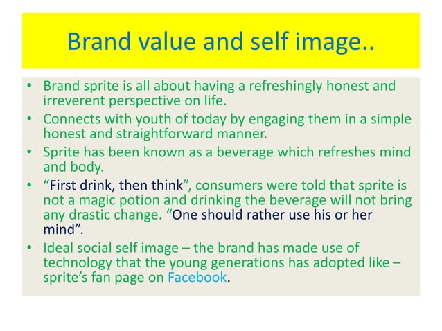 Sprite ppt | PPTX | Food & Drink