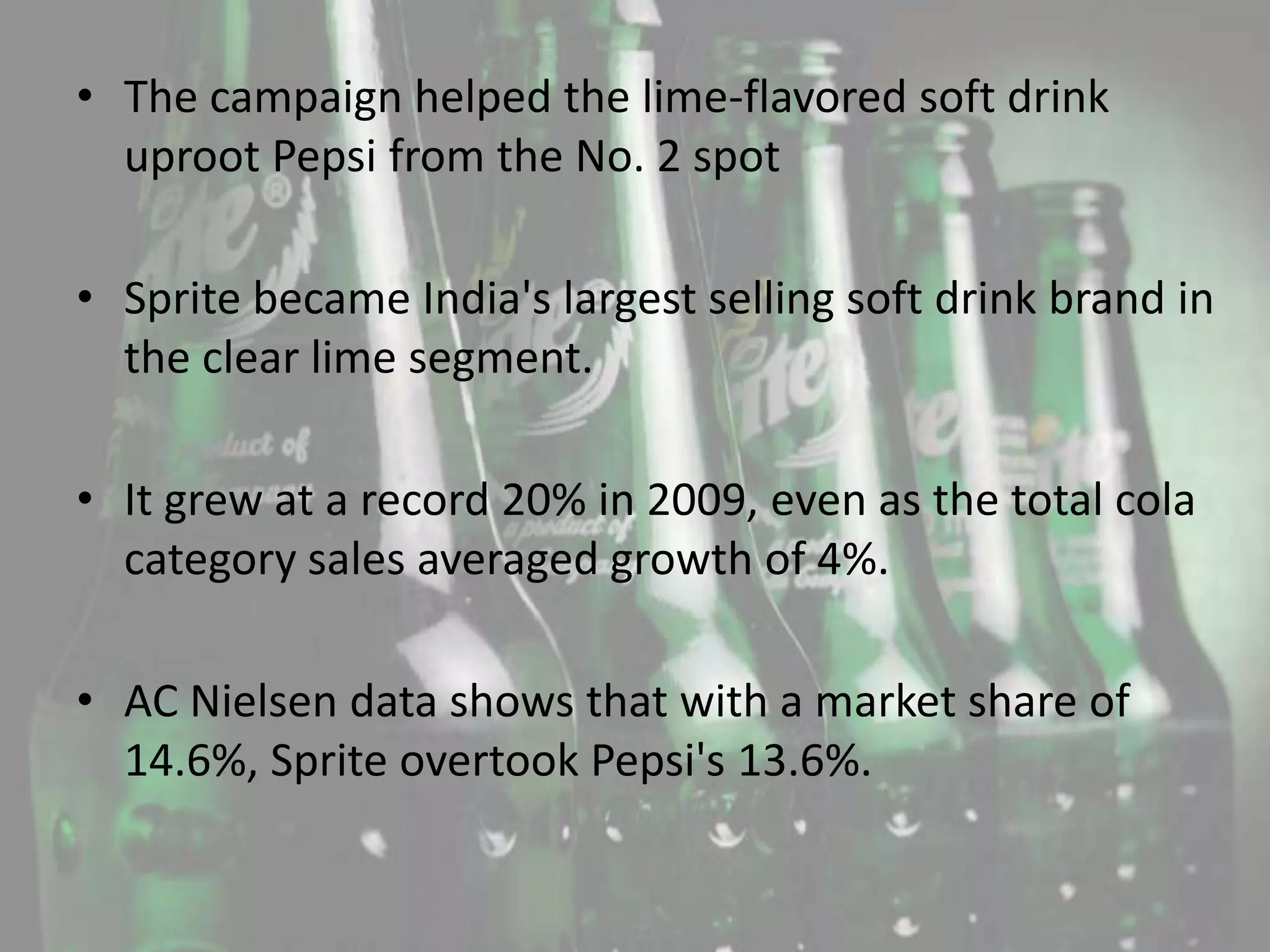 Sprite Seedhi Baat No Bakwas | PPTX