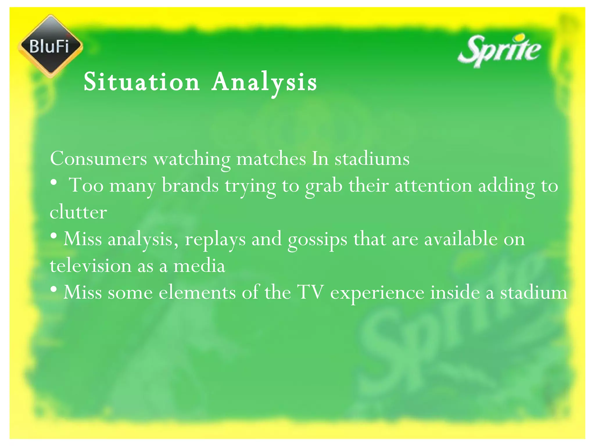 Sprite @ stadium | PPT
