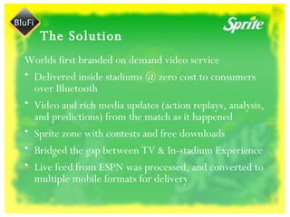 Sprite @ stadium | PPT