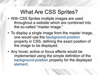 CSS Sprites | PPT