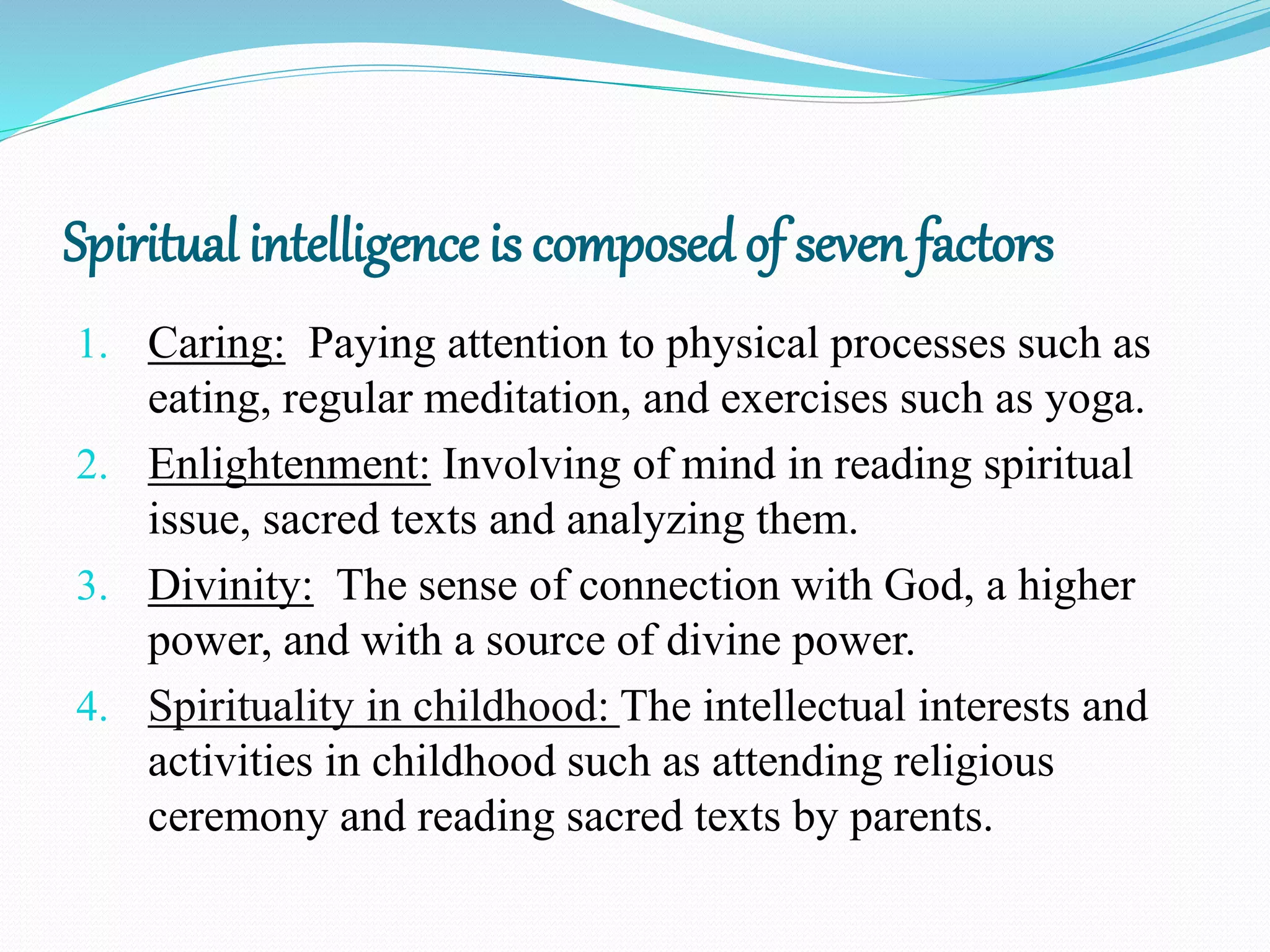 Spiritual Intelligence | PPTX