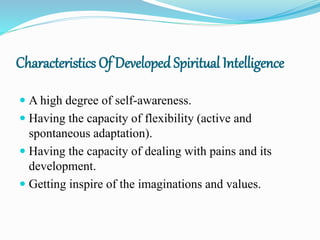 Spiritual Intelligence | PPTX