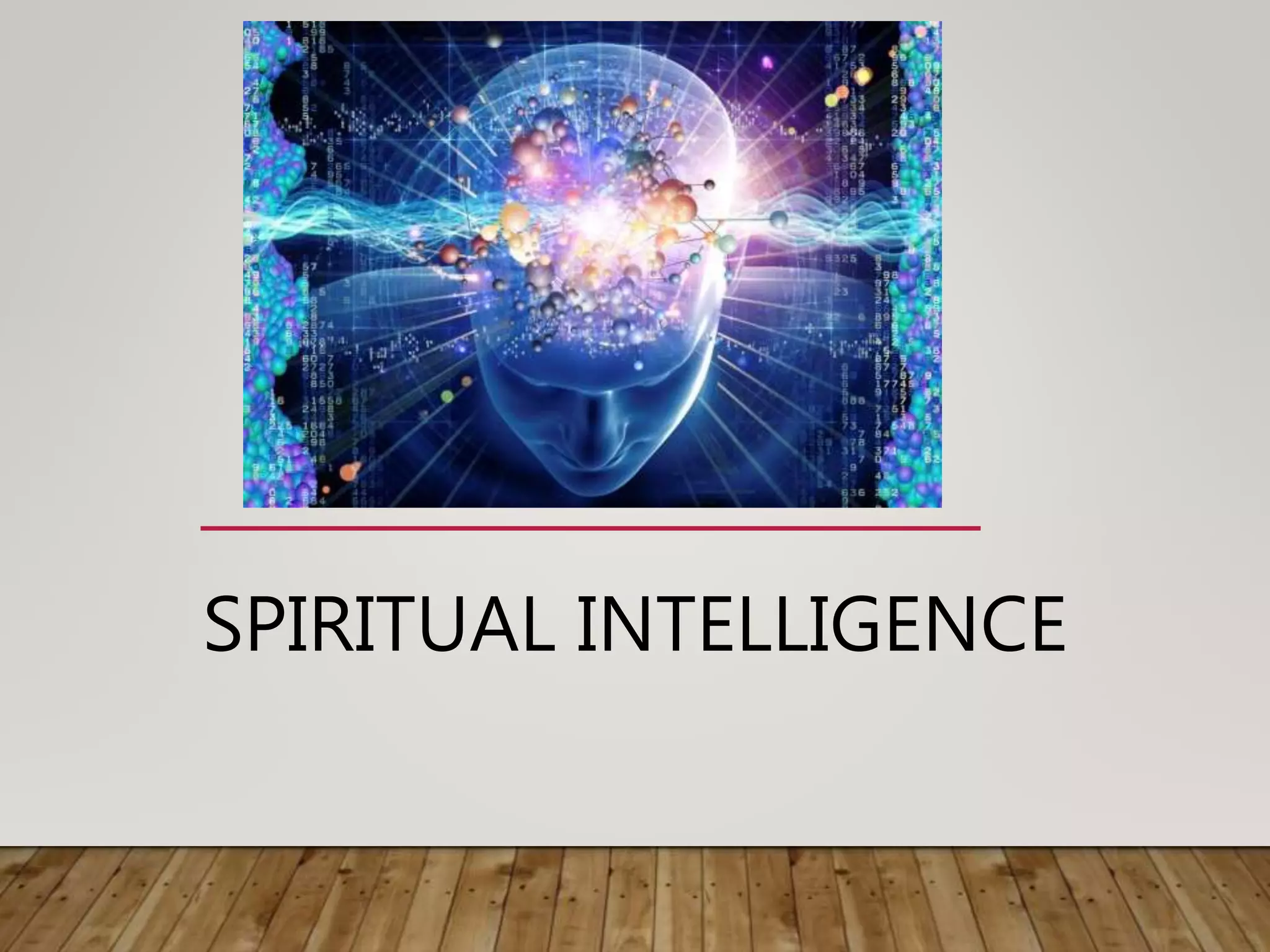 Spiritual intelligence | PPT