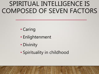 Spiritual intelligence | PPT