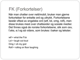 Språk og identitet | PPTX