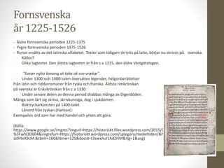 Språkhistoria | PPTX