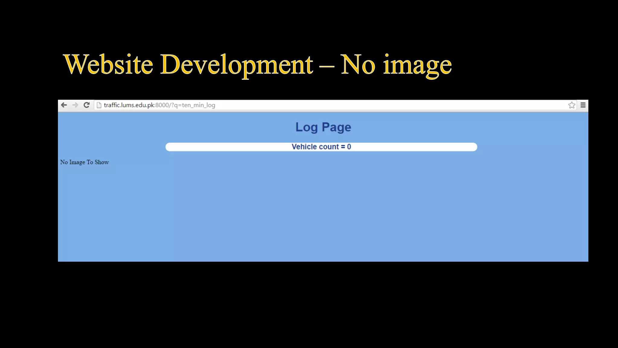 Automatic Vehicle Entry Exit Log - Senior Year Project | PPTX
