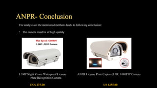 Automatic Vehicle Entry Exit Log - Senior Year Project | PPTX