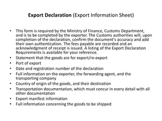 S project export papaya ppt | PPT