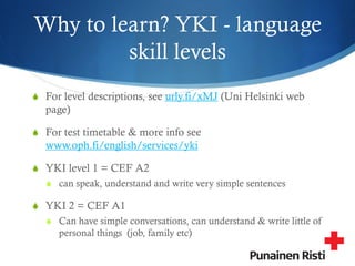 Learn Finnish! Opi suomea! | PPT