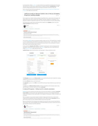 38 LinkedIn Automation Tools to Elevate Your Digital Engagement | PDF