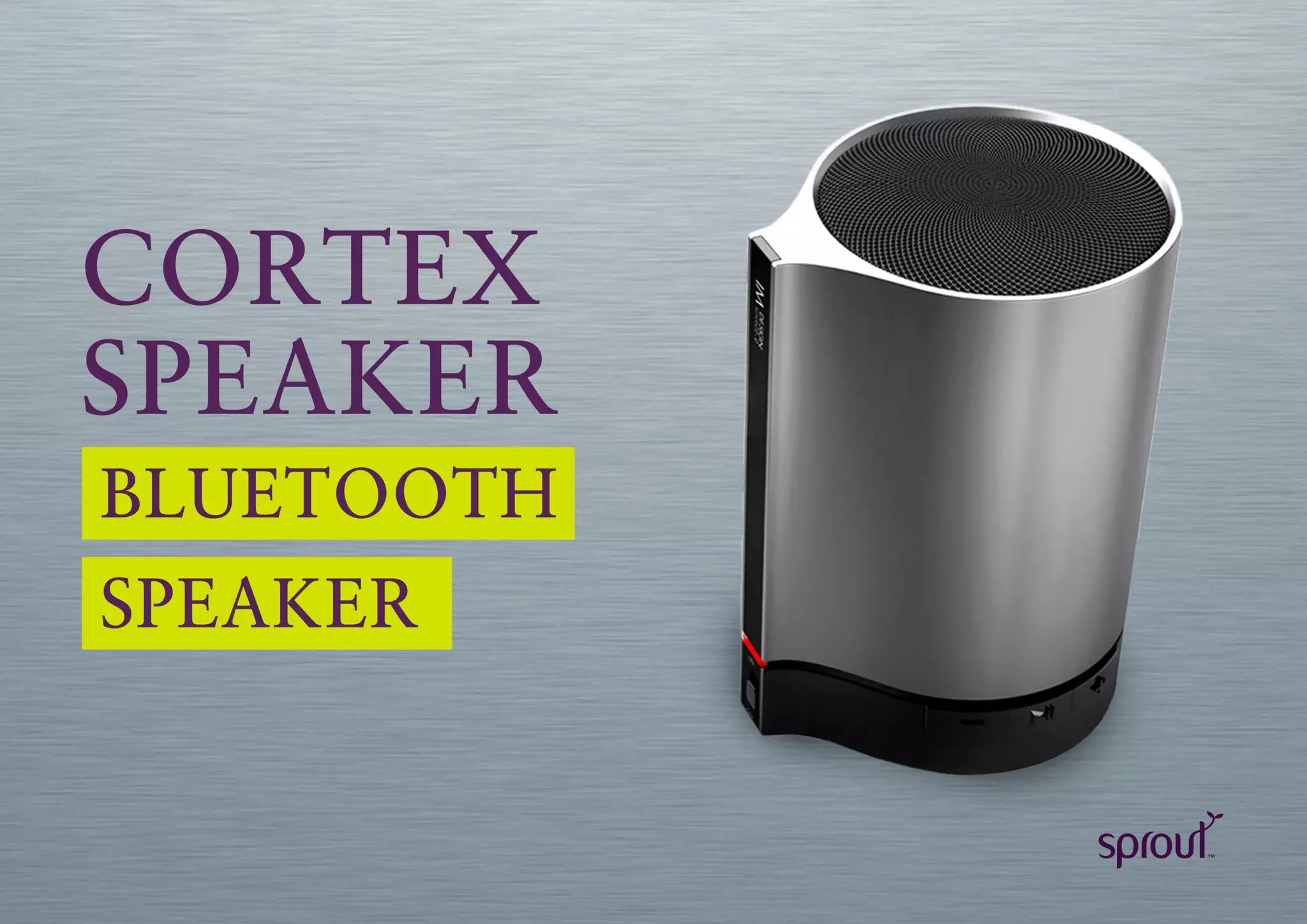 Sprout Cortex Bluetooth Speaker | PDF