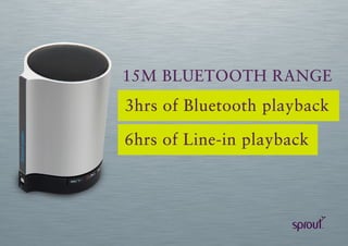 Sprout Cortex Bluetooth Speaker | PDF