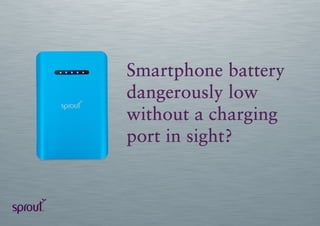Sprout Powerbank Charger | PPT