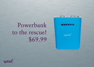 Sprout Powerbank Charger | PDF