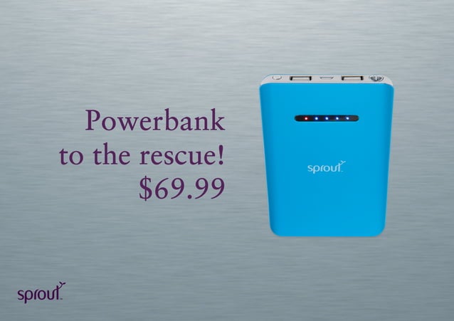 Sprout Powerbank Charger | PPT