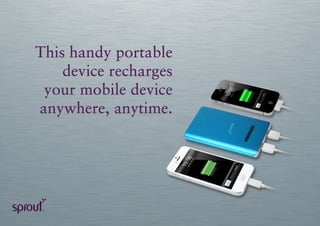 Sprout Powerbank Charger | PDF
