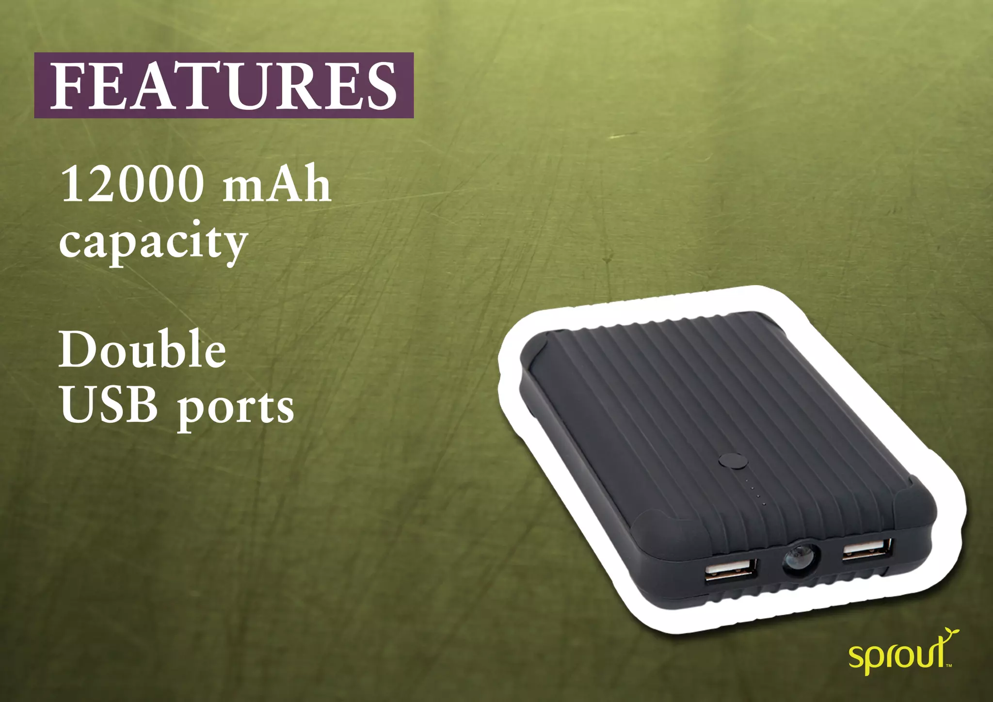 Sprout Powerbank Rapid Charger | PDF