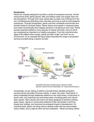 The Green Fuse: Using Plants to Provide Ecosystem Services | PDF