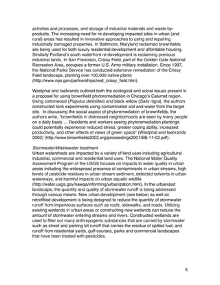 The Green Fuse: Using Plants to Provide Ecosystem Services | PDF