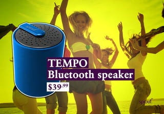 Sprout Tempo Bluetooth speaker | PDF