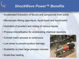 ShockWave Power Technology Wine | PPTX | Chemistry | Science