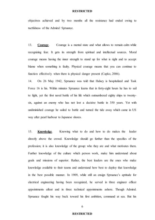 ADMIRAL RAYMOND A. SPRUANCE | PDF