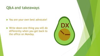 Time to Good DX | PPT