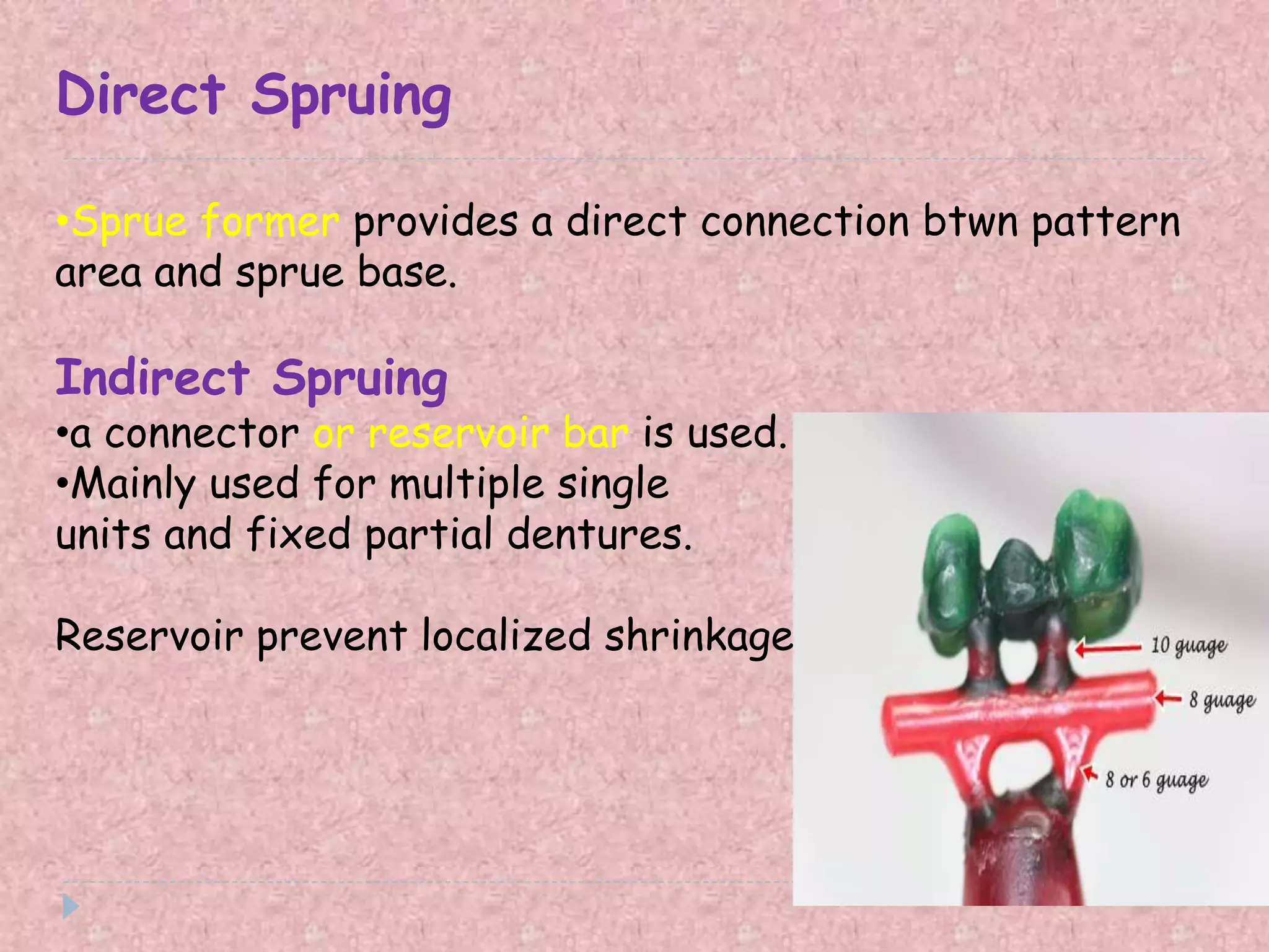 Sprue former | PPTX