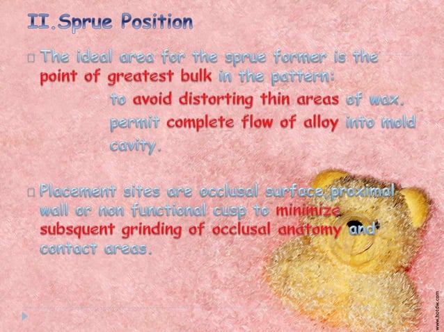 Sprue former | PPTX