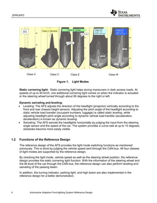 Automotive Adaptive Front-lighting System Reference Design | PDF