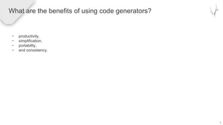 Spryks (code generators) | PPT