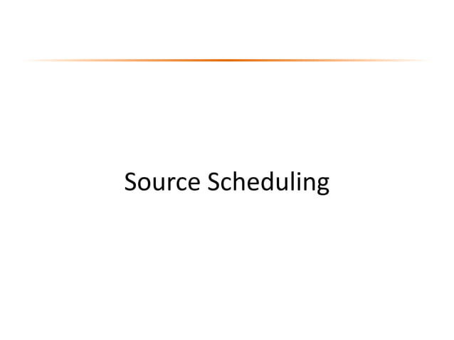 Spry Scheduling and Haulage model - Tutorial | PPTX