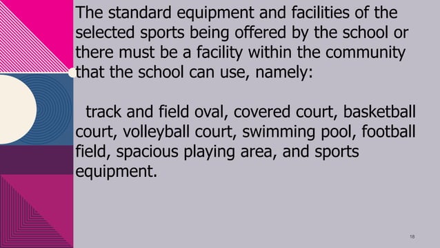 Implementing Guidelines for the Special Program in Sports.pptx ...