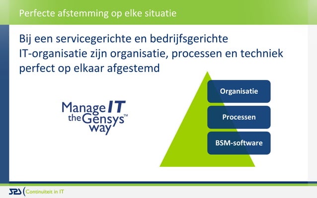 SPS corporate presentatie | PPT