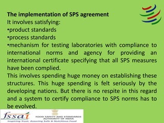 Sanitary and phytosanitary measures | PPTX