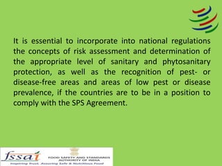 Sanitary and phytosanitary measures | PPTX