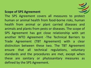 Sanitary and phytosanitary measures | PPTX