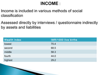 socioeconomic status classification | PPT